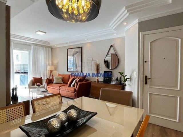 Apartamento á venda San Nicolau 3 Quartos Lazer Gonzaga Santo/SP
