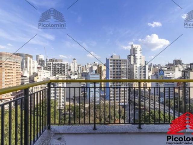 Apartamento à venda Santa Cecília: Vista Urbana Deslumbrante 1 quarto, 1 sala, 1 banheiro, 70m² de