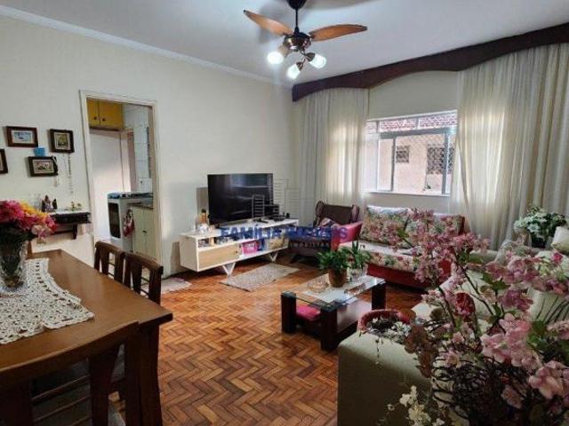 Apartamento à venda Santos/SP 3 quartos 1 vaga garagem José menino