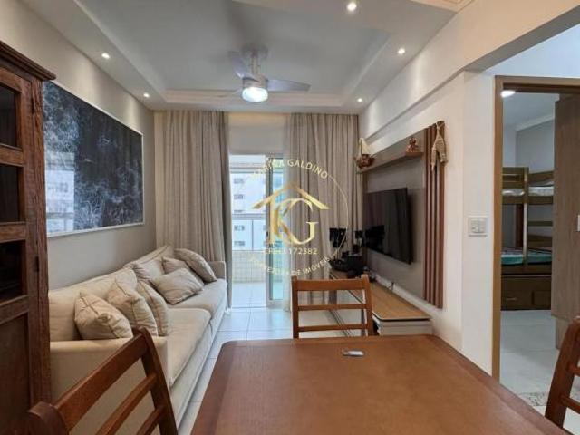 Apartamento à venda semimobiliado 2 quartos 1 suite 2 vagas Ocian Praia Grande