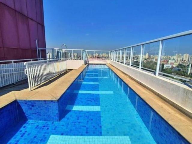Apartamento à venda Tatuapé 1 dormitório c/varanda e vaga de carro, 39m², 420 mil 120m Metrô Tatuapé