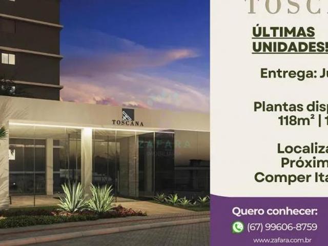 Apartamento à venda, TOSCANA, Itanhangá Park, Jardim Bela Vista, Campo Grande, MS