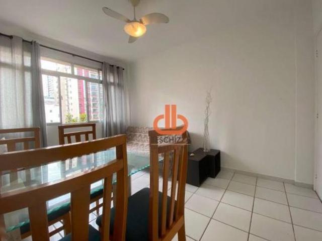 Apartamento a venda um dormitório Frente Pompéia Santos S/P