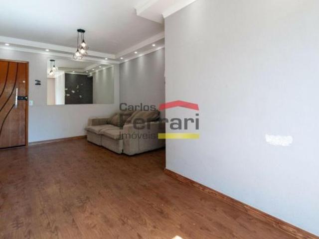 Apartamento a venda, Vila Amélia, 03 dormitórios, 01 suíte, 01 vaga