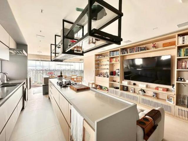 Apartamento a venda Vila Mariana, 3 dormitórios, 2 vagas, mobiliado, moderno, porteira fechada