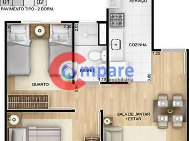 Apartamento à venda, Vila Nova Bonsucesso, Guarulhos, SP