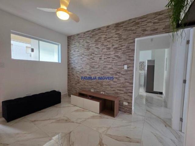 Apartamento à venda vista mar 2 quartos 1 vaga Pompéia Santos/SP