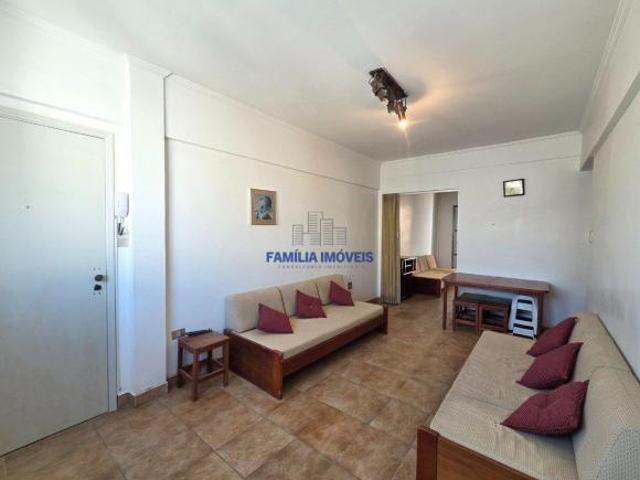 Apartamento à venda vista mar 2 quartos sacada Gonzaga Santos/SP