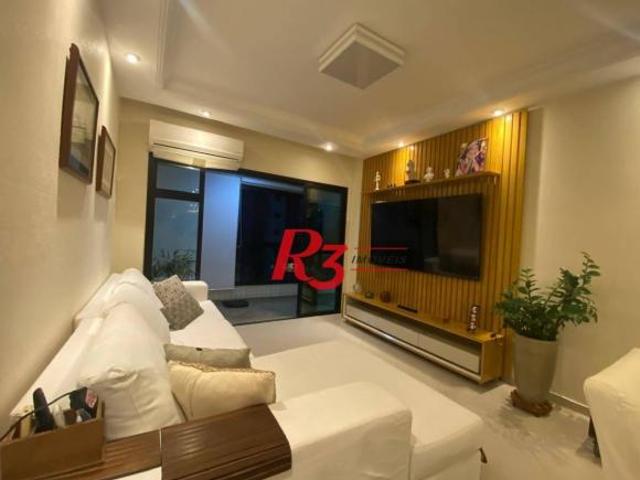 Apartamento à venda, 143 m² por R$ 1.700.000,00 Ponta da Praia Santos/SP