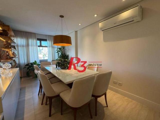 Apartamento à venda, 148 m² por R$ 1.350.000,00 Ponta da Praia Santos/SP