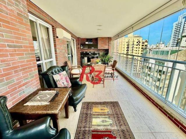 Apartamento à venda, 148 m² por R$ 2.390.000,00 Boqueirão Santos/SP