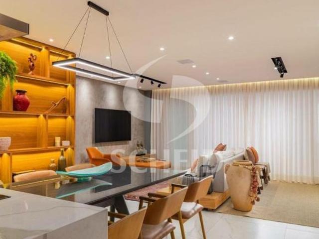 Apartamento á venda 149m 3 suites, closet, 3 vagas, próximo a Vila Mascote, SP