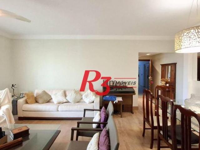 Apartamento à venda, 150 m² por R$ 1.180.000,00 Gonzaga Santos/SP