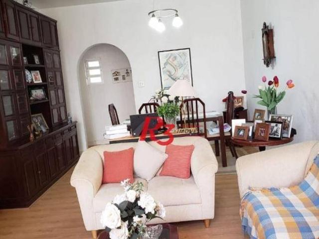Apartamento à venda, 150 m² por R$ 960.000,00 Boqueirão Santos/SP