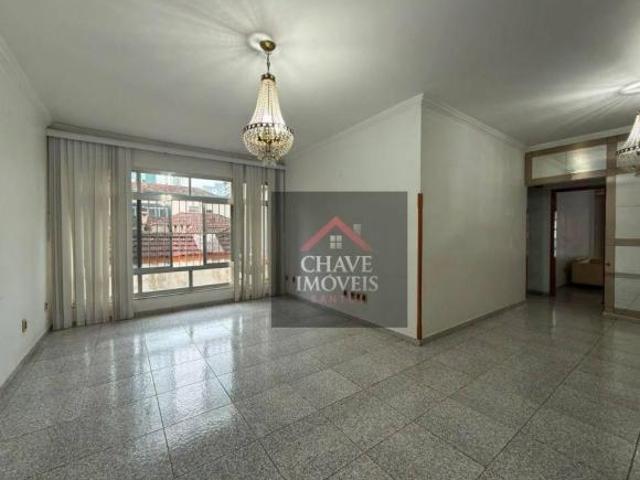 Apartamento com 3 dormitórios à venda, 150 m² por R$ 900.000,00 Boqueirão Santos/SP