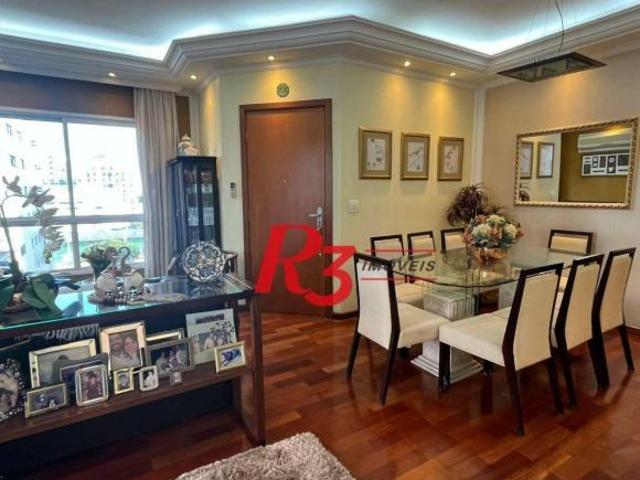 Apartamento à venda, 158 m² por R$ 1.800.000,00 Boqueirão Santos/SP