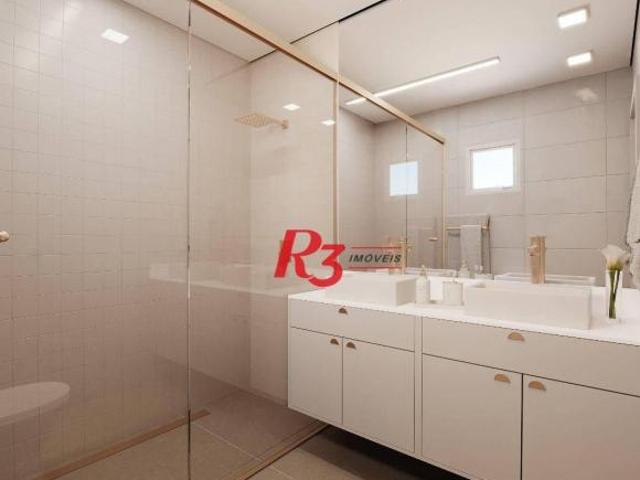 Apartamento à venda, 158 m² por R$ 2.328.793,39 Embaré Santos/SP