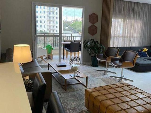 Apartamento à Venda 164m² – 3 suítes e 4 vagas cobertas Jardim Ana Maria, Jundiaí SP