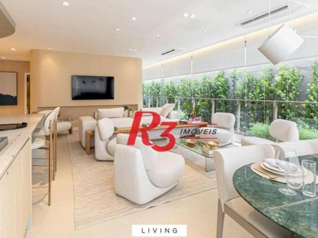 Apartamento à venda, 175 m² por R$ 2.964.030,13 Ponta da Praia Santos/SP
