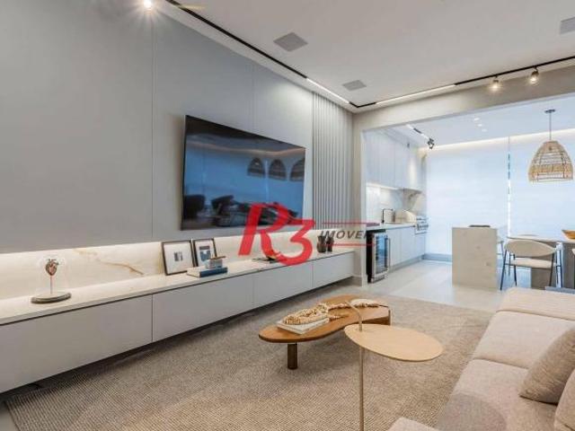 Apartamento à venda, 178 m² por R$ 2.532.108,67 Boqueirão Santos/SP
