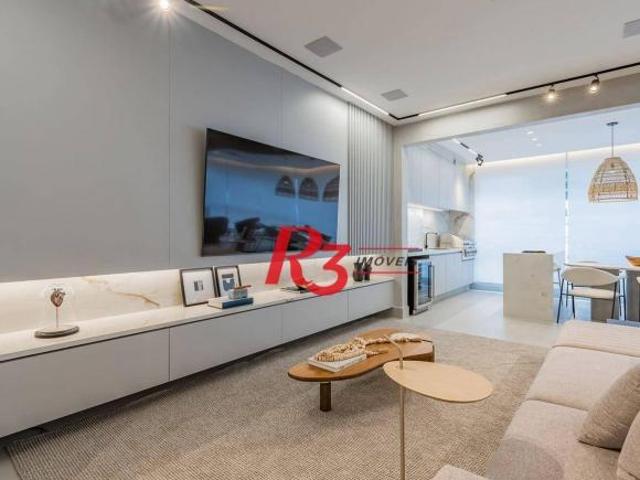 Apartamento à venda, 178 m² por R$ 2.557.429,76 Boqueirão Santos/SP