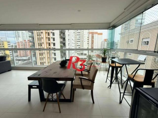 Apartamento à venda, 183 m² por R$ 2.555.000,00 Boqueirão Santos/SP