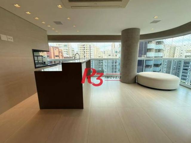 Apartamento à venda, 184 m² por R$ 2.990.000,00 Boqueirão Santos/SP