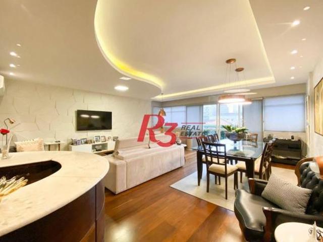 Apartamento à venda, 186 m² por R$ 1.300.000,00 Embaré Santos/SP