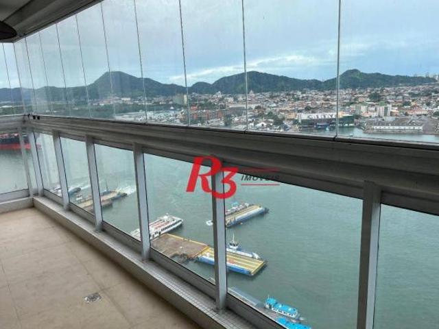 Apartamento à venda, 189 m² por R$ 2.800.000,00 Ponta da Praia Santos/SP