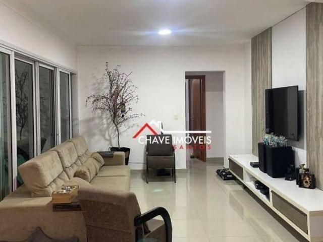 Apartamento à venda, 197 m² por R$ 2.700.000,00 Ponta da Praia Santos/SP