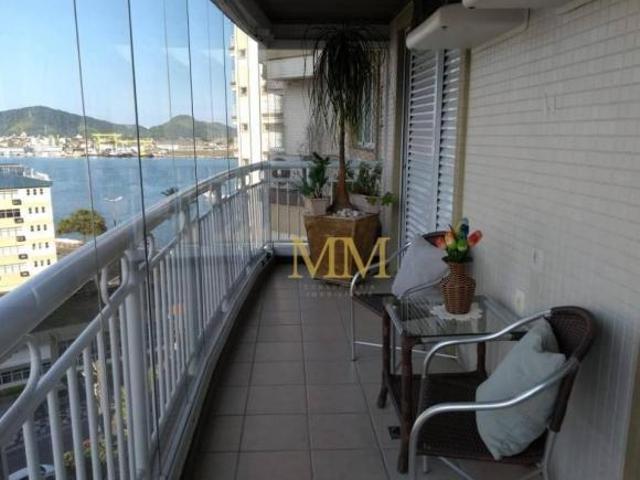 Apartamento à venda, 199 m² por R$ 2.450.000,00 Ponta da Praia Santos/SP