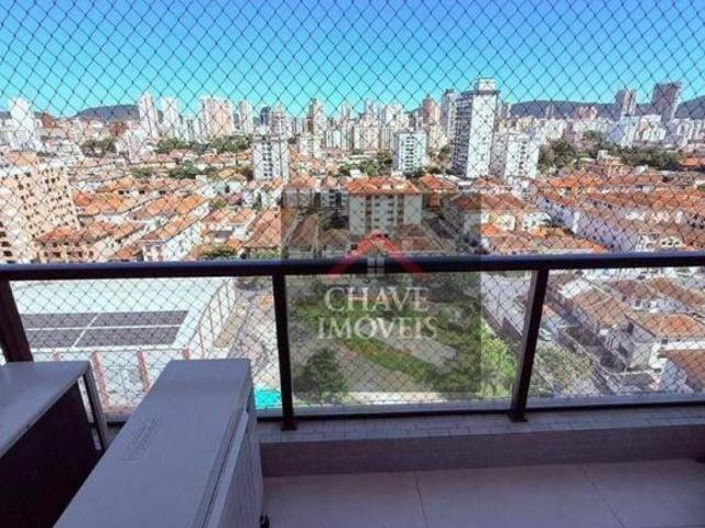 Apartamento à venda, 100 m² por R$ 1.490.000,00 Aparecida Santos/SP