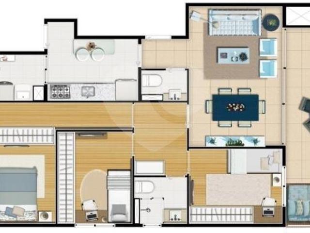 APARTAMENTO À VENDA 102 m² COM 3 QUARTOS 1 SUÍTE 2 VAGAS NA VILA MARIANA