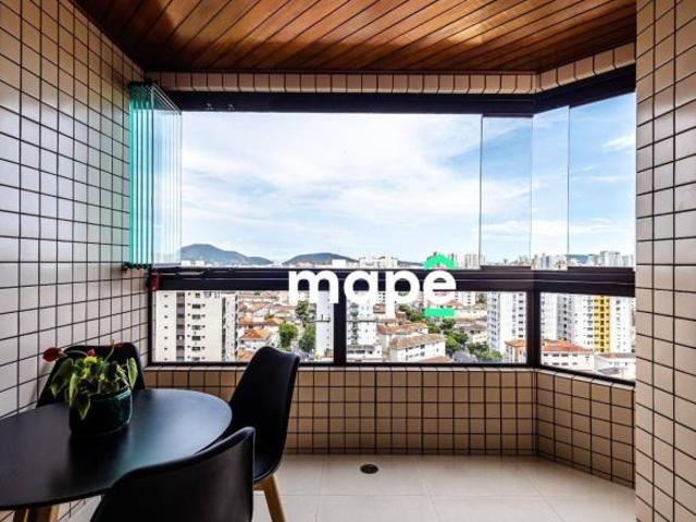 Apartamento à venda, 107 m² por R$ 1.180.000,00 Embaré Santos/SP