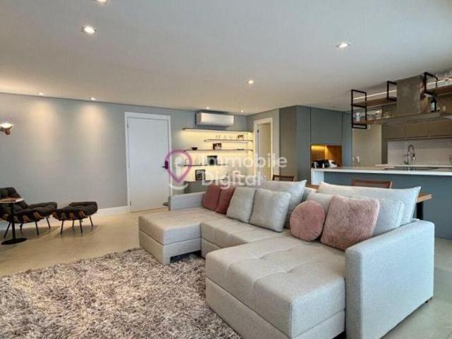 Apartamento á venda 113 m² com 2 quartos suítes, 2 banheiros, 2 vagas