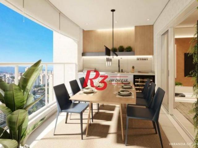 Apartamento à venda, 113 m² por R$ 2.250.000,00 Ponta da Praia Santos/SP