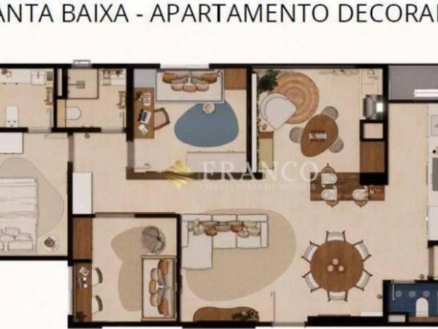Apartamento à venda, 110,16m² Jardim das Nações Taubaté/SP