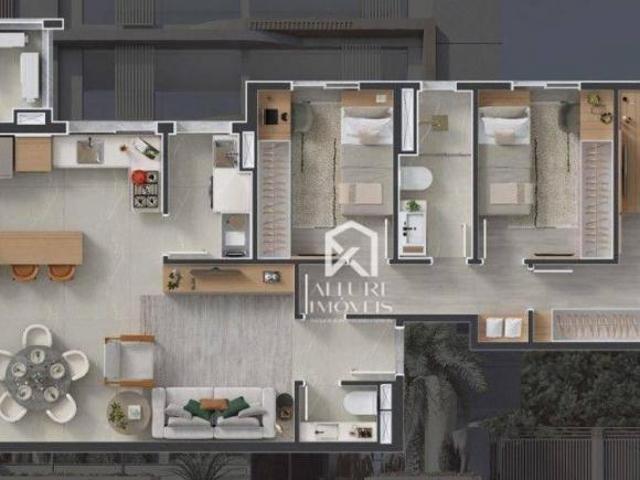 Apartamento à venda, 114 m² por R$ 1.512.700,15 Vila Ema São José dos Campos/SP