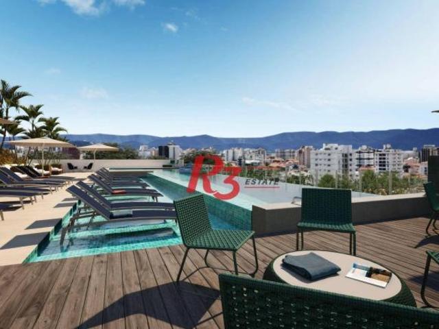 Apartamento à venda, 120 m² por R$ 1.399.000,00 Aparecida Santos/SP