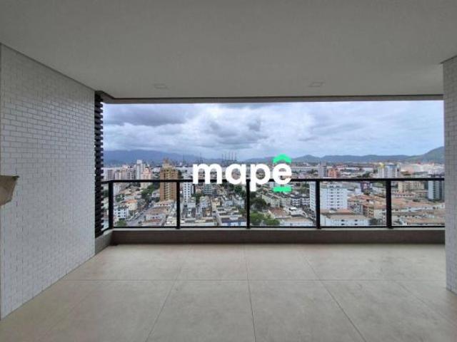 Apartamento à venda, 120 m² por R$ 1.450.000,00 Aparecida Santos/SP