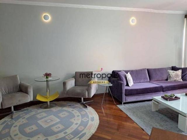 Apartamento com 3 dormitórios à venda, 120 m² por R$ 650.000,00 Campestre Santo André/SP