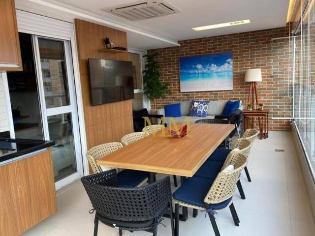 Apartamento com 3 dormitórios à venda, 127 m² por R$ 1.950.000,00 Boqueirão Santos/SP