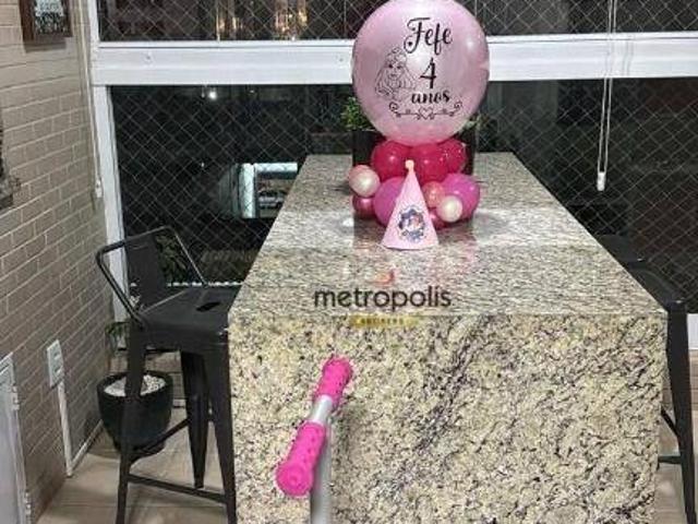 Apartamento à venda, 124 m² por R$ 1.651.000,00 Santa Paula São Caetano do Sul/SP
