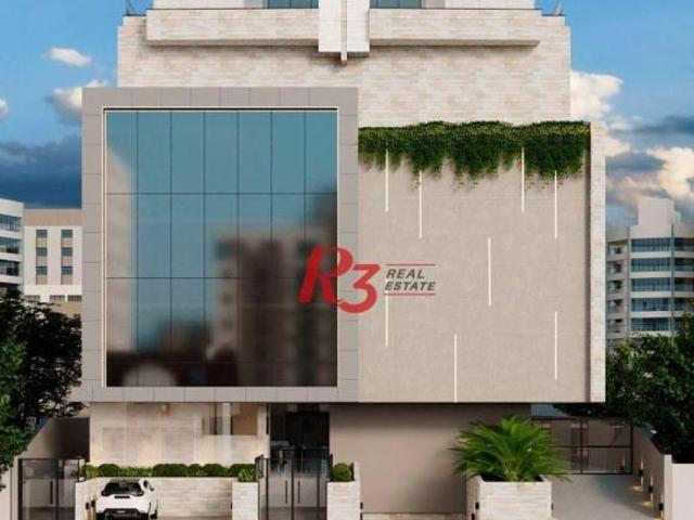 Apartamento à venda, 124 m² por R$ 1.780.000,00 Boqueirão Santos/SP