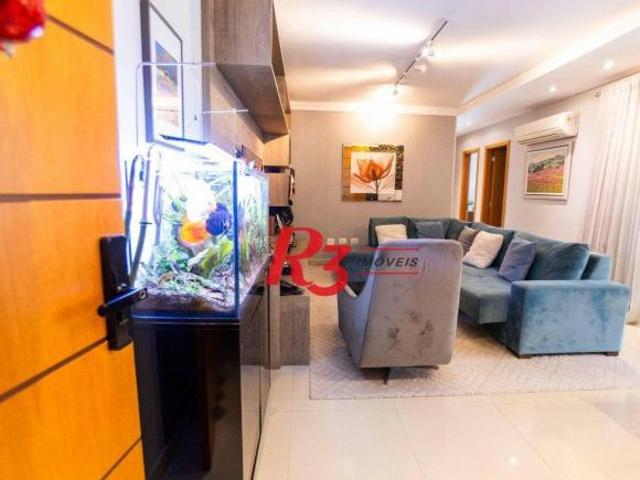 Apartamento à venda, 125 m² por R$ 1.890.000,00 Boqueirão Santos/SP