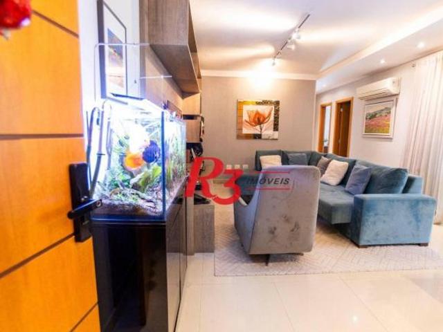 Apartamento à venda, 125 m² por R$ 1.890.000,00 Boqueirão Santos/SP