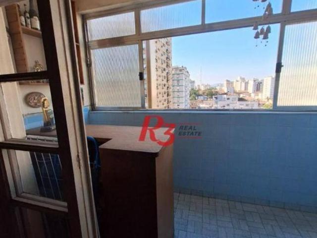 Apartamento à venda, 125 m² por R$ 639.000,00 Ponta da Praia Santos/SP