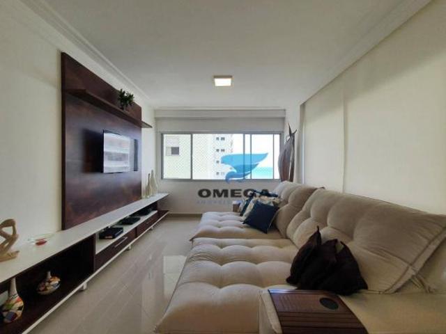Apartamento à venda na Praia das Pitangueiras Guarujá SP / Omega Imóveis