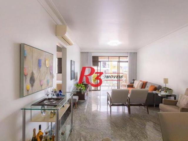 Apartamento à venda, 137 m² por R$ 1.150.000,00 Aparecida Santos/SP