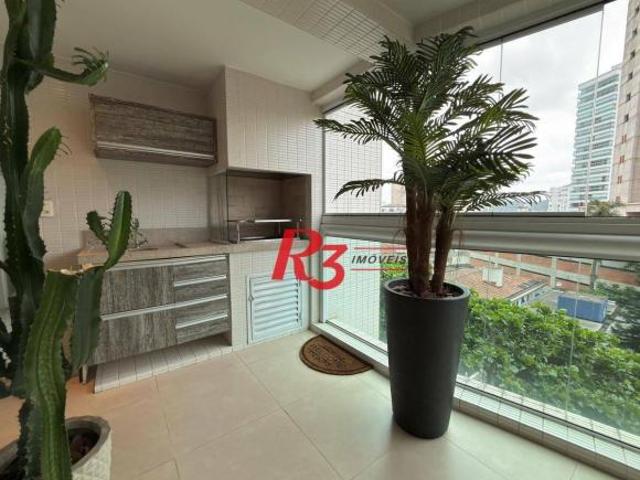 Apartamento à venda, 134 m² por R$ 1.900.000,00 Ponta da Praia Santos/SP